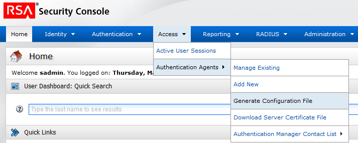 Rsa Two Factor Authentication Kemp Support 